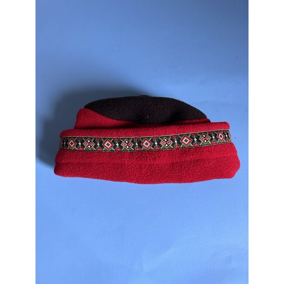 L.L. Bean | Accessories | Vtg 9s Ll Bean Color Block Fair Isle Fleece ...